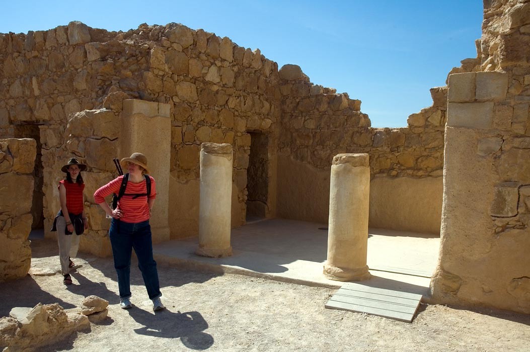 Masada - pevnost nad měsíční krajinou - Země Světa