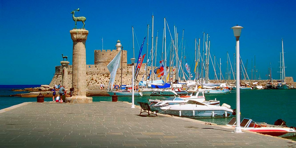 Rhodos - ostrov dvou moří - Země Světa