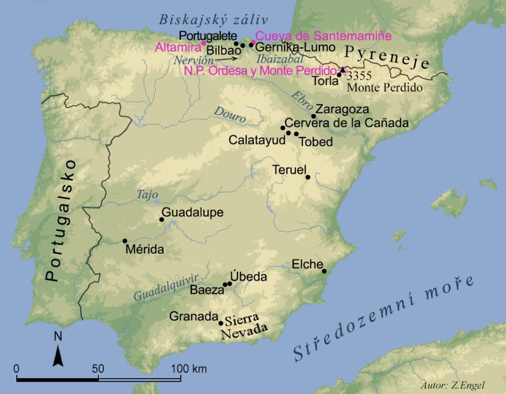 Španělské památky UNESCO - Země Světa